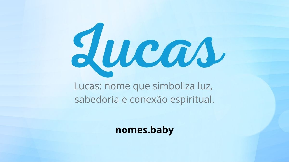 Origem e Significado do nome Lucas