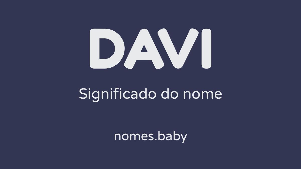 Significado do nome Davi